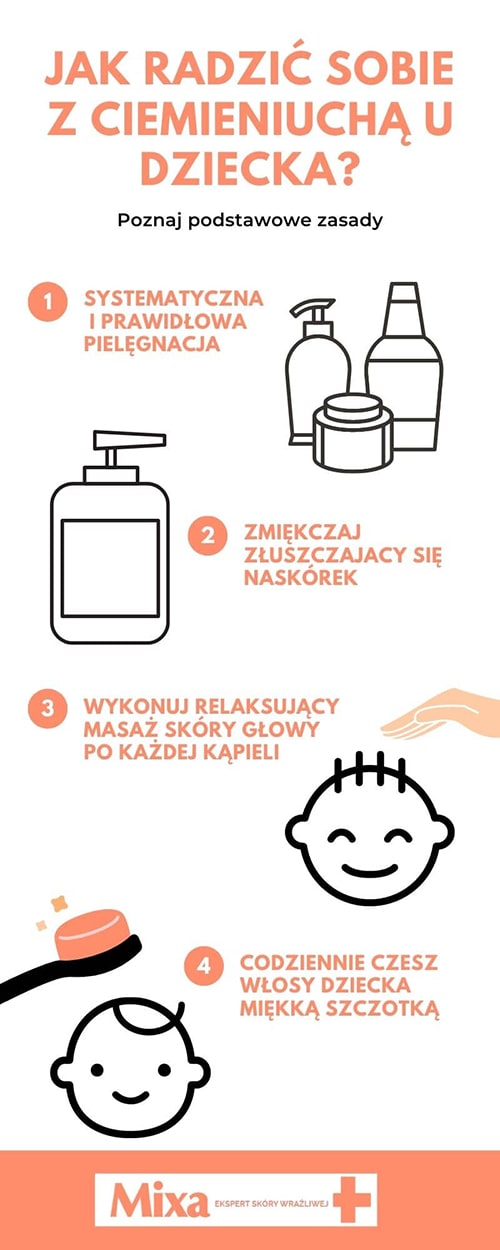 Ciemieniucha u dziecka – czym jest i jak ją zwalczać? | Mixa